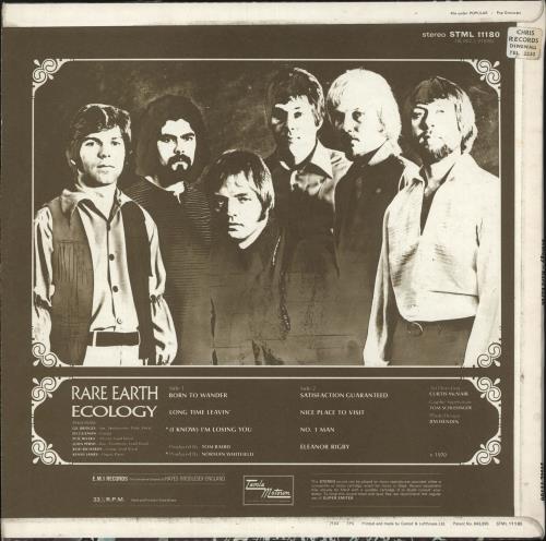 Rare Earth Ecology UK vinyl LP album (LP record) (741707)