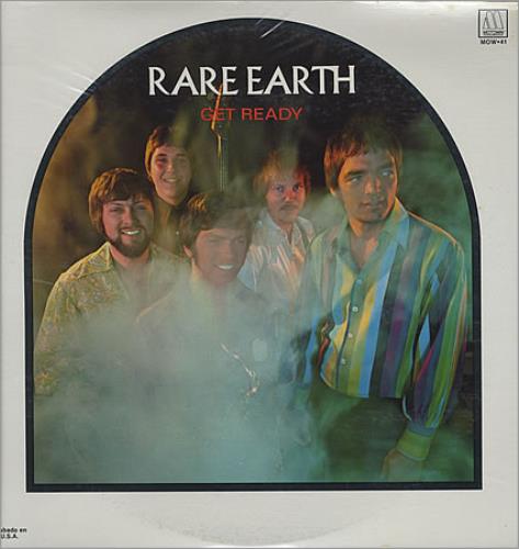 Rare Earth Get Ready - Sealed Mexican vinyl LP album (LP record) (396483)