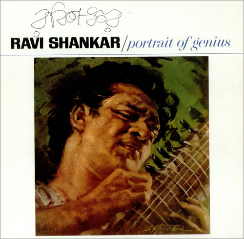 Ravi Shankar Portrait Of Genius UK vinyl LP album (LP record) (441337)