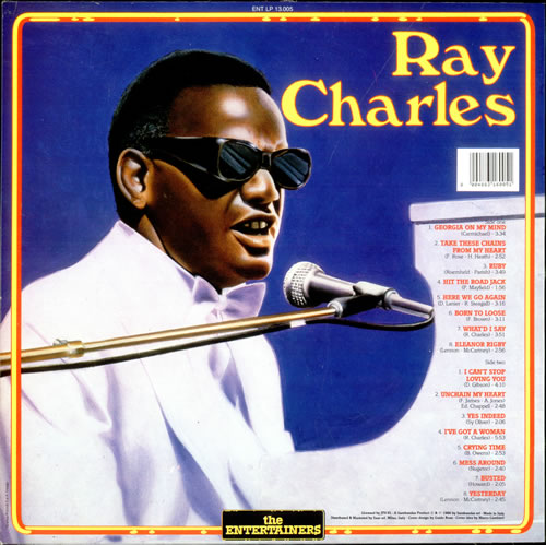 Ray Charles Ray Charles Italian vinyl LP album (LP record) (523071)