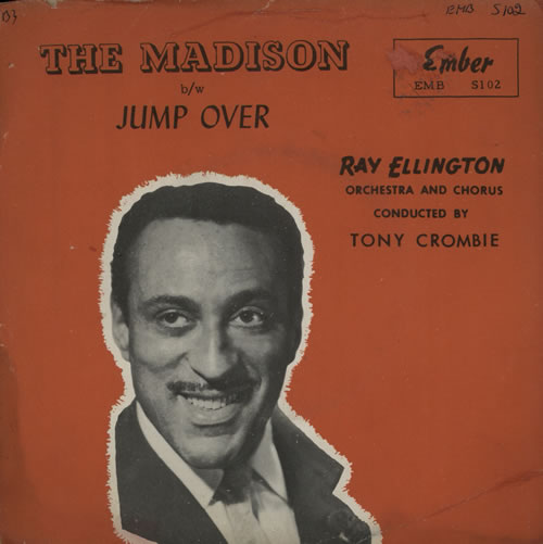 Ray Ellington The Madison UK 7" vinyl single (7 inch record / 45) (569212)