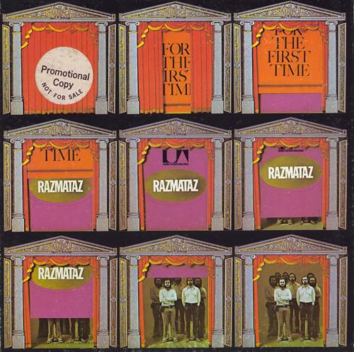 Razmataz For The First Time - Promo Stickered US Promo vinyl LP album ...