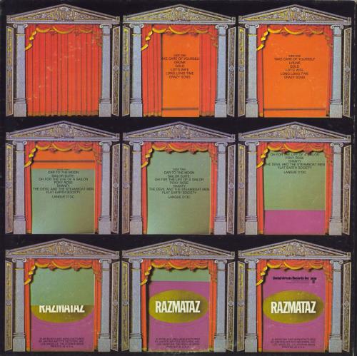 Razmataz For The First Time - Promo Stickered US Promo vinyl LP album ...