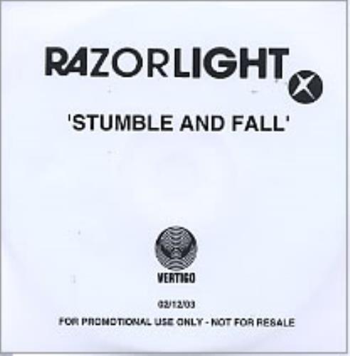 Razorlight Stumble And Fall - 1tr UK Promo CD-R acetate (272016)