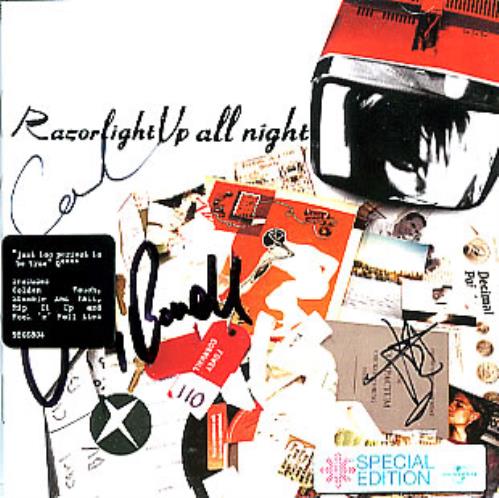 Razorlight Up All Night - Autographed UK CD album (CDLP) (293315)