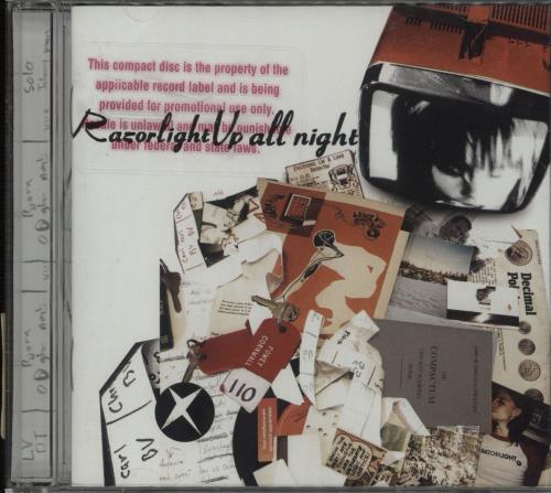 Razorlight Up All Night - Promo Stickered US CD album (CDLP) (663595)