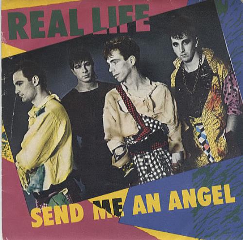 Real Life Send Me An Angel Spanish Promo 7" vinyl single (7 inch record ...