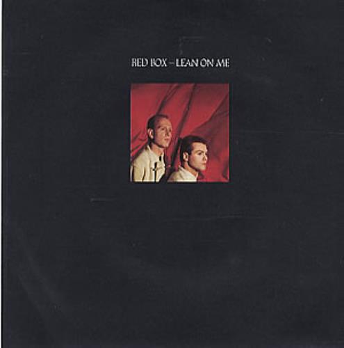 Red Box Lean On Me (Ah-Li-Ayo) UK 7" vinyl single (7 inch record / 45 ...