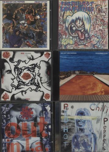Red Hot Chili Peppers 1984-2003 Albums UK CD album (CDLP) (660688)