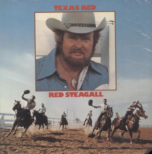 Red Steagall Texas Red US vinyl LP album (LP record) (720357)