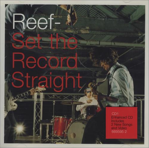 Reef Set The Record Straight UK CD single (CD5 / 5") (390237)