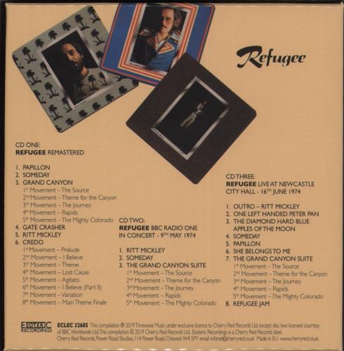 Refugee (Prog) Refugee UK CD Album Box Set (865510)
