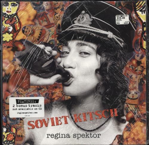 Regina Spektor Soviet Kitsch US vinyl LP album (LP record) (434537)