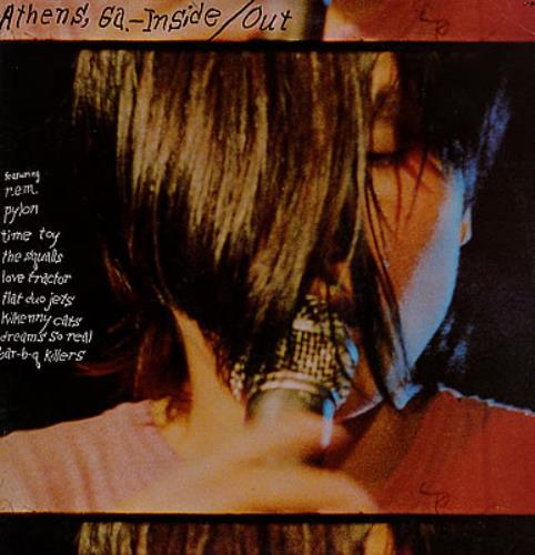 REM Athens GA - Inside/Out - Gold promo stamped US vinyl LP album (LP ...
