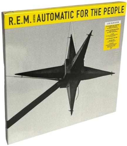 REM Automatic For The People - Sealed UK CD Album Box Set (686955)