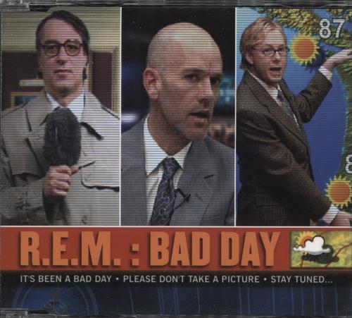 REM Bad Day - CD2 UK CD single (CD5 / 5") (513097)