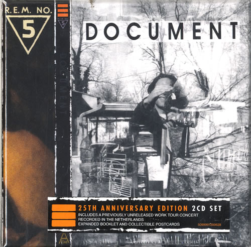 REM Document - 25th Anniversary Edition UK 2 CD album set (Double CD ...