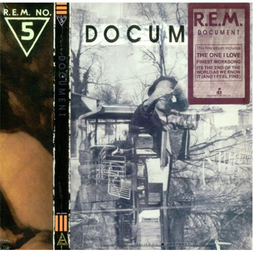 REM Document - Sealed US vinyl LP album (LP record) (424489)