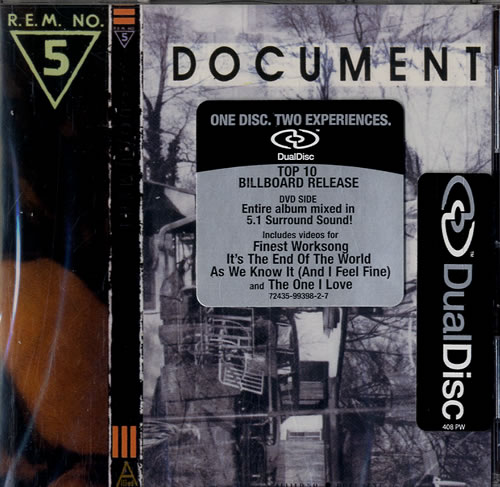 REM Document - Sealed US Dual Disc (542203)
