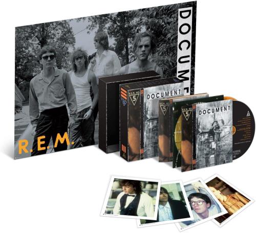 REM Document: 25th Anniversary Edition UK 2 CD album set (Double CD ...