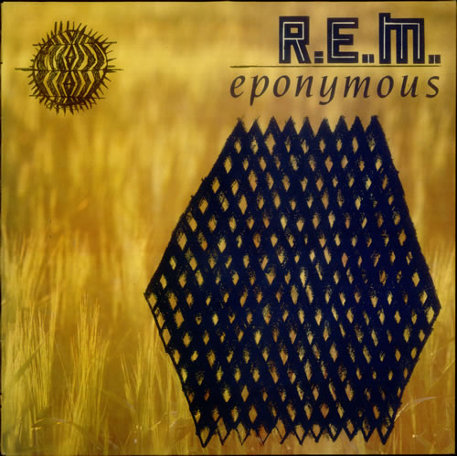 REM Eponymous - EX UK vinyl LP album (LP record) (547028)