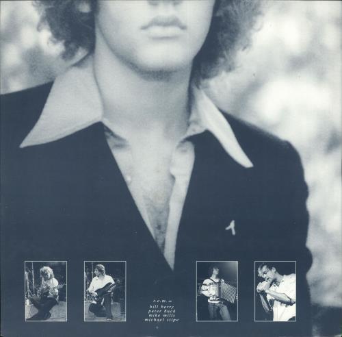 REM Eponymous UK vinyl LP album (LP record) (205499)