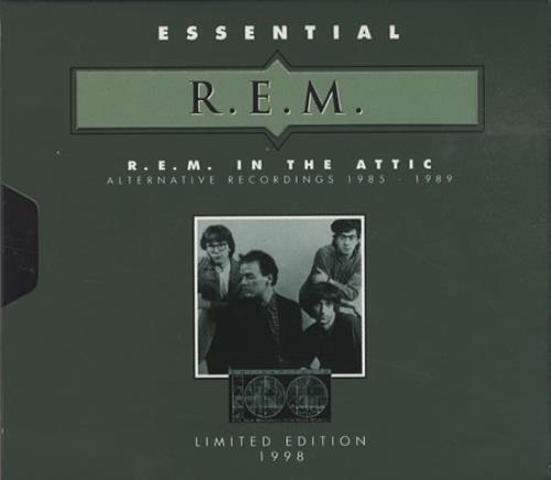 REM Essential: R.E.M. In The Attic US Promo CD album (CDLP) (410641)