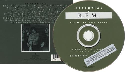 REM Essential: R.E.M. In The Attic US Promo CD album (CDLP) (410641)
