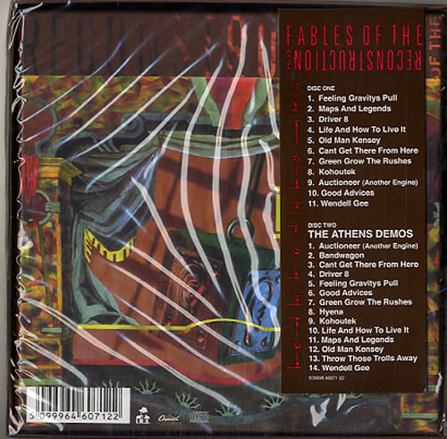 REM Fables Of The Reconstruction UK 2 CD album set (Double CD) (511634)