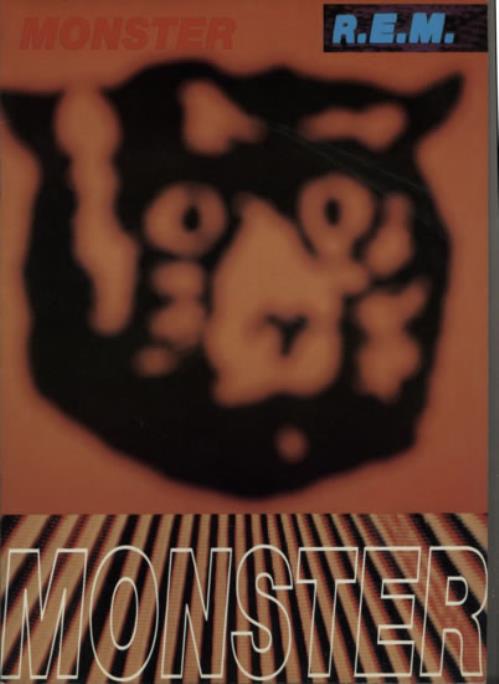 REM Monster UK tour programme (595587) PROGRAMME