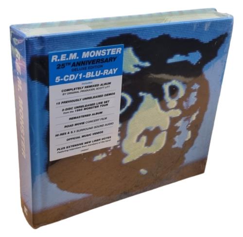 REM Monster: 25th Anniversary Deluxe Edition - Sealed UK CD Album Box ...