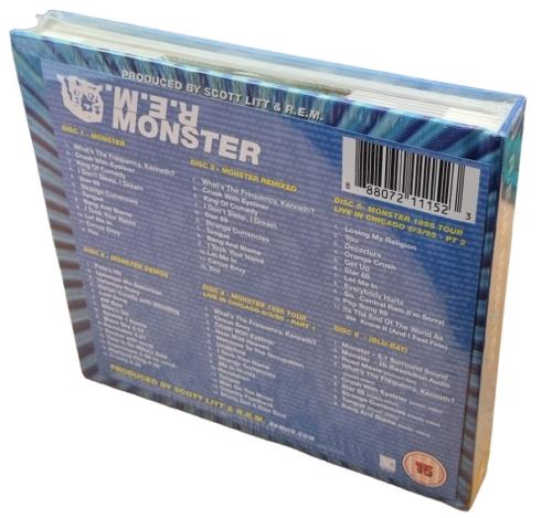 REM Monster: 25th Anniversary Deluxe Edition - Sealed UK CD Album Box ...