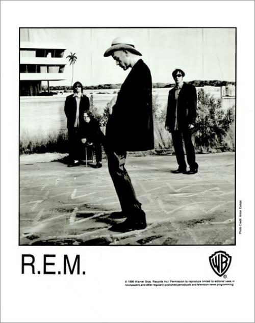 REM New Adventures In Hi-fi US Promo media press pack (76084) PRESS PACK