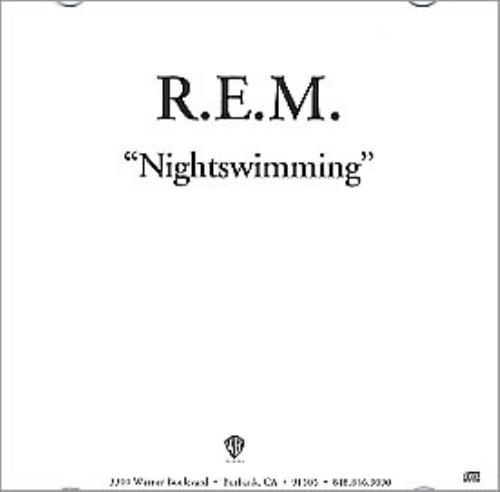 REM Nightswimming US Promo CD-R acetate (300260)