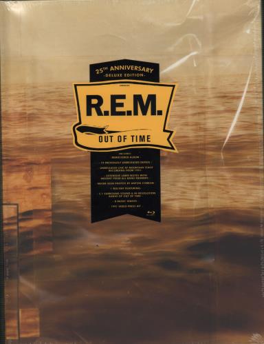 REM Out Of Time UK CD Album Box Set (668500)