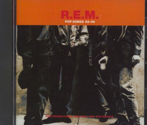REM Pop Songs 89-95 UK Promo CD album (CDLP) (50960)