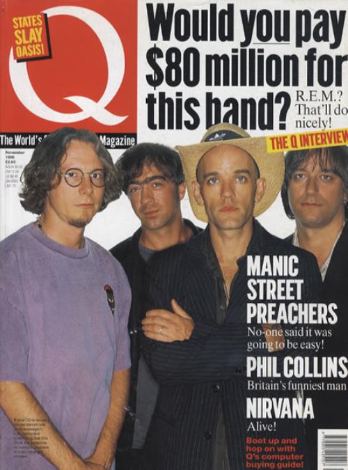 REM Q - November 1986 UK magazine (343657) NOVEMBER 1986