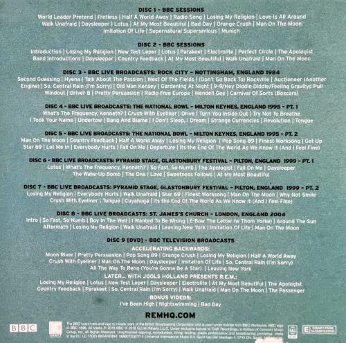 REM R.E.M. At The BBC UK CD Album Box Set (784279)