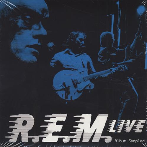 REM R.E.M. Live - Album Sampler - Sealed UK Promo 2-disc CD/DVD set ...