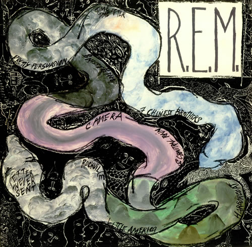 REM Reckoning - Brown Vinyl US vinyl LP album (LP record) (199606)