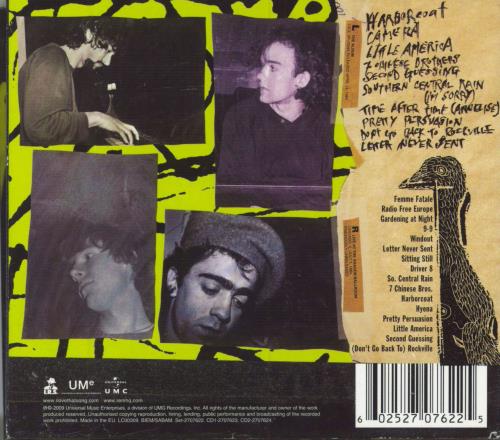 REM Reckoning: Deluxe Edition UK 2 CD album set (Double CD) (796756)