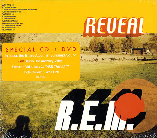 REM Reveal US 2-disc CD/DVD set (483395)