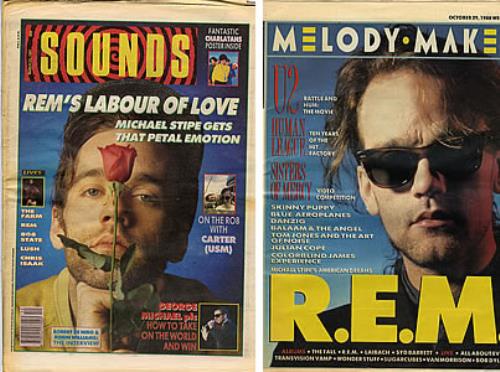 REM Set of 5 Magazines '80s/'90s UK magazine (281026)