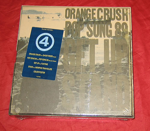 REM Single Action Green - Sealed US 7" single box set (124787)