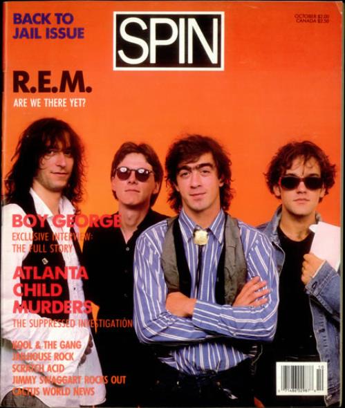 REM Spin - Pair Of Magazines US Promo magazine (537663) TWO MAGAZINES