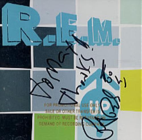 REM Up - Autographed US Promo CD album (CDLP) (132913)