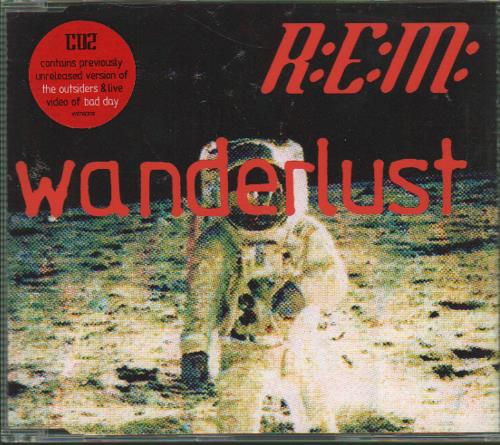 REM Wanderlust UK CD single (CD5 / 5") (646194)
