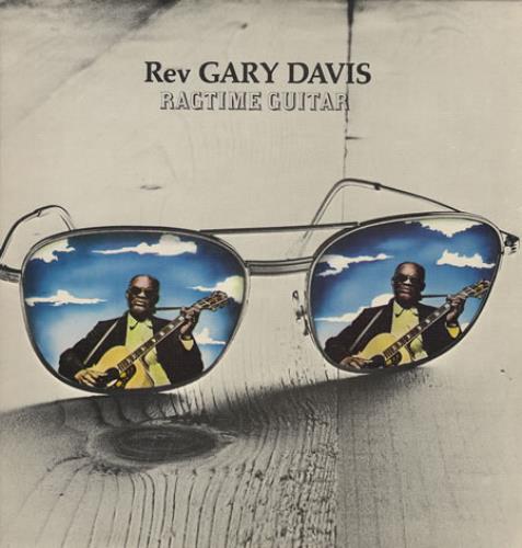 Rev. Gary Davis Ragtime Guitar UK vinyl LP album (LP record) (374450)