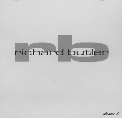 Richard Butler Richard Butler US Promo CD album (CDLP) (432397)