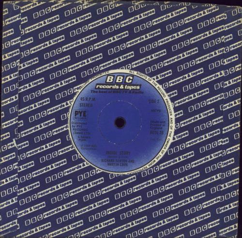 Richard Denton And Martin Cook Tomorrow's World UK 7" vinyl single (7 ...